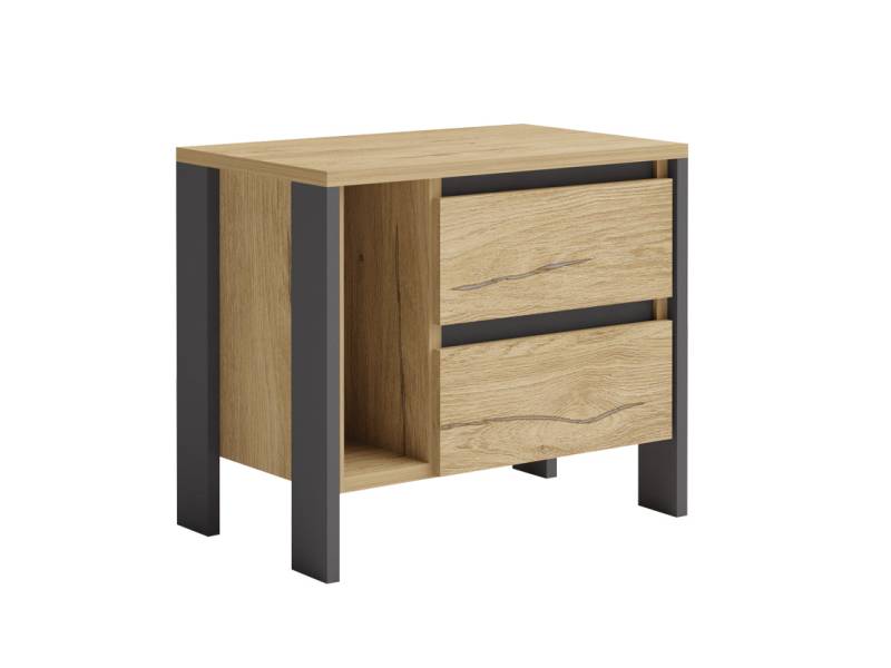 Спален комплект Соренто - Голд Силвърджак/Графит - Топ Цени | Мебели Онлайн Orhideamebel.com